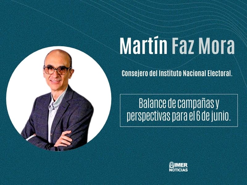 El voto ciudadano definirá el rumbo político del país: INE - IMER Noticias